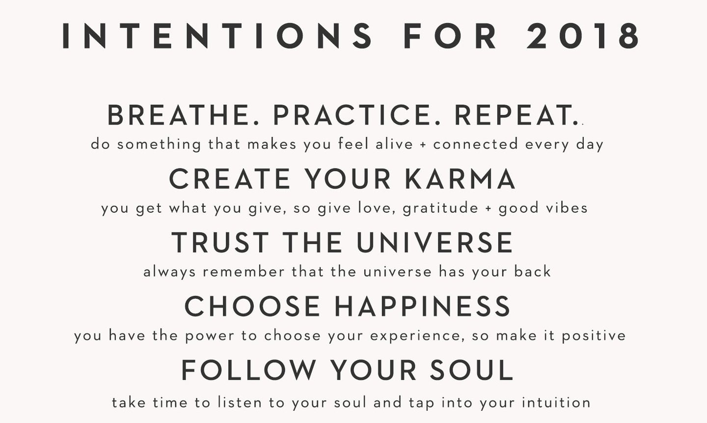 Intentions For The New Year | Spiritual Gangster