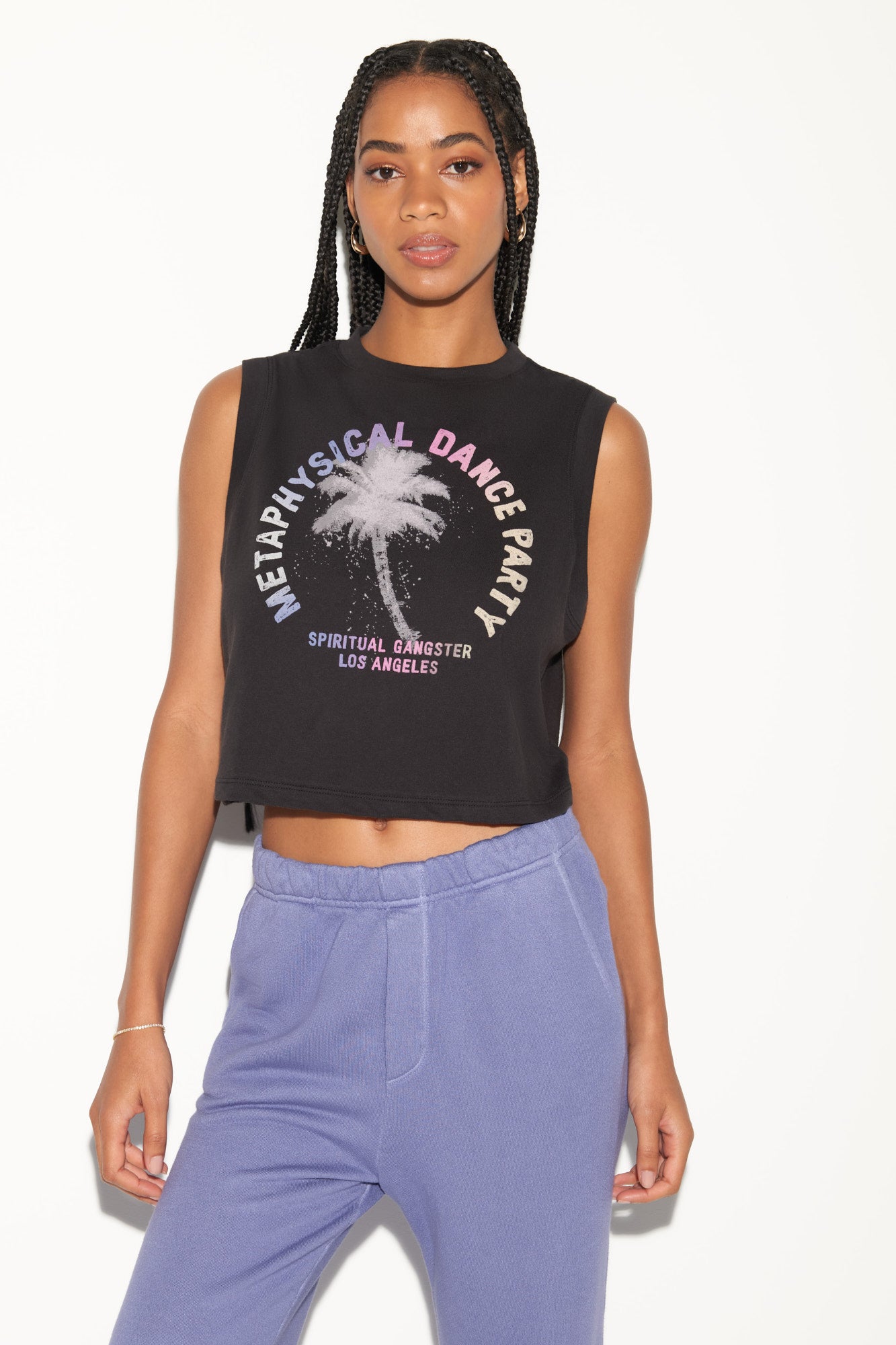Dance Party Crawford Crop Tank | Spiritual Gangster
