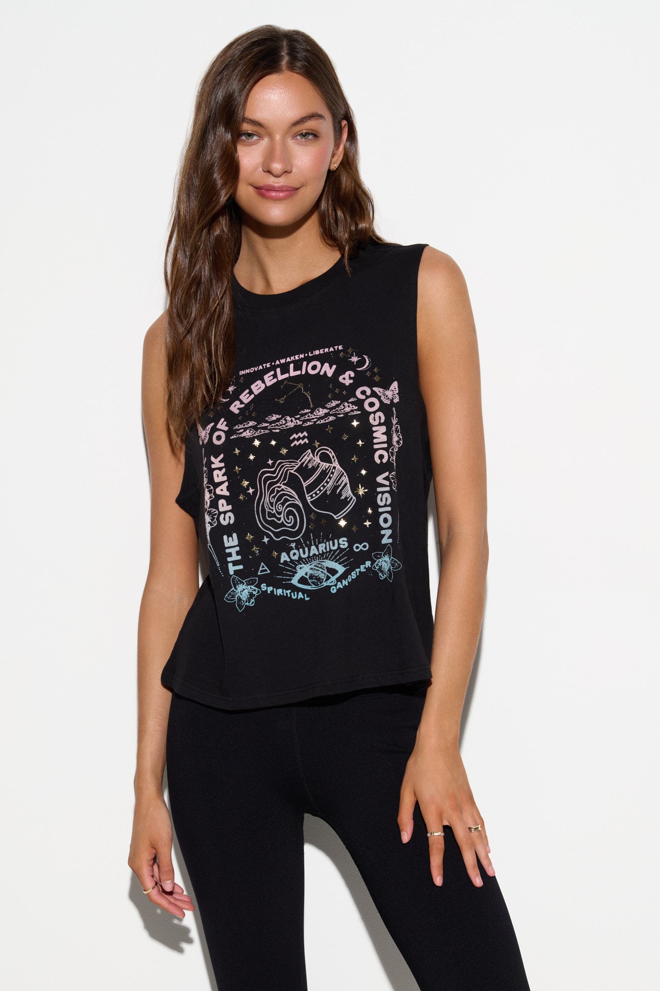 Aquarius Vibe Tank | Spiritual Gangster