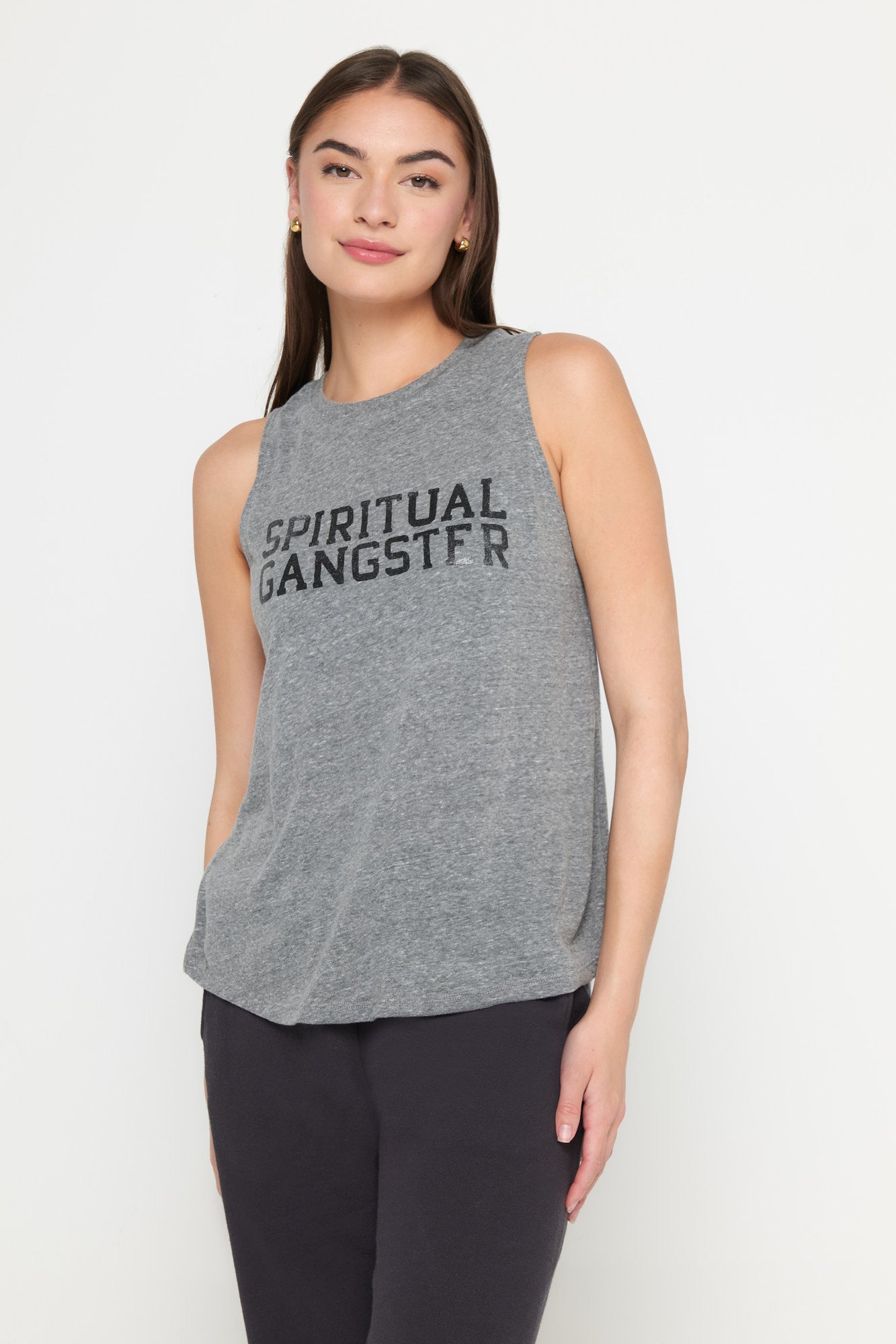 Sg Shine Jade Muscle Tank | Spiritual Gangster